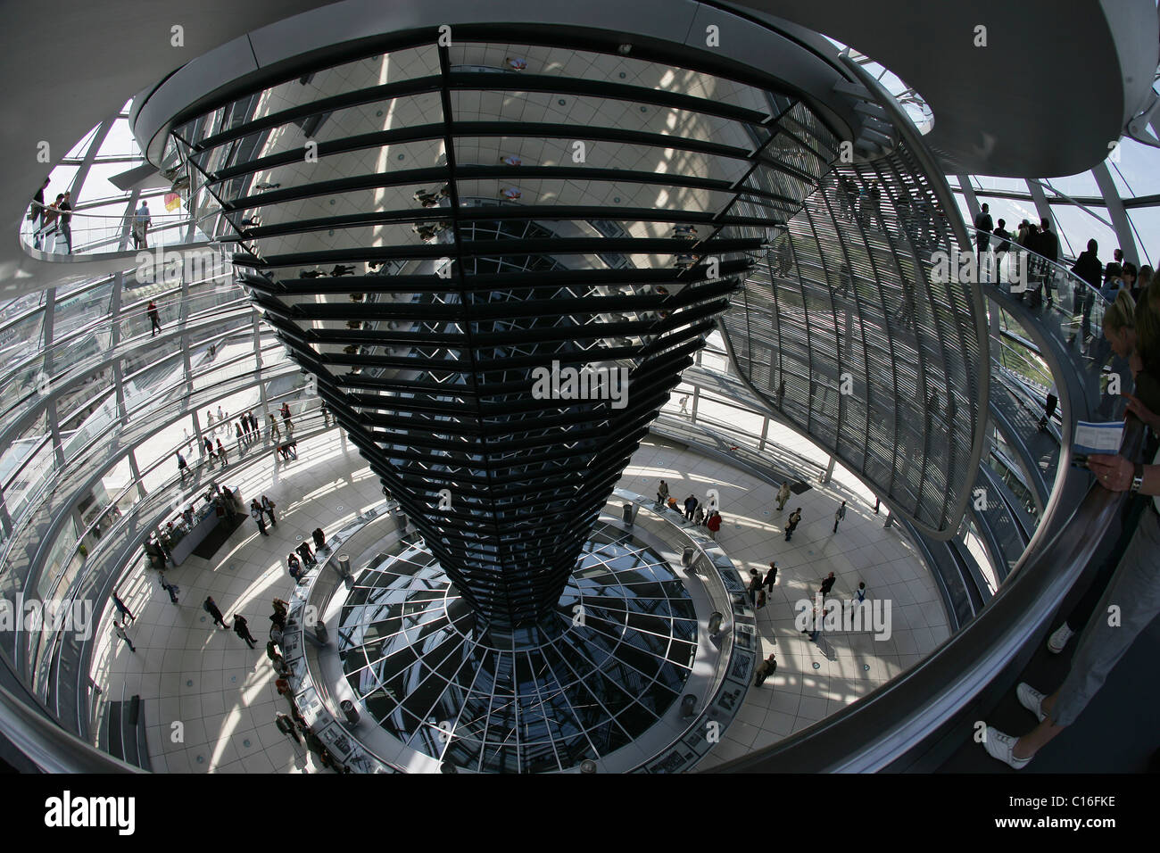 Reichstagskuppel, Parliament Dome, Regierungsviertel, Administrative ...