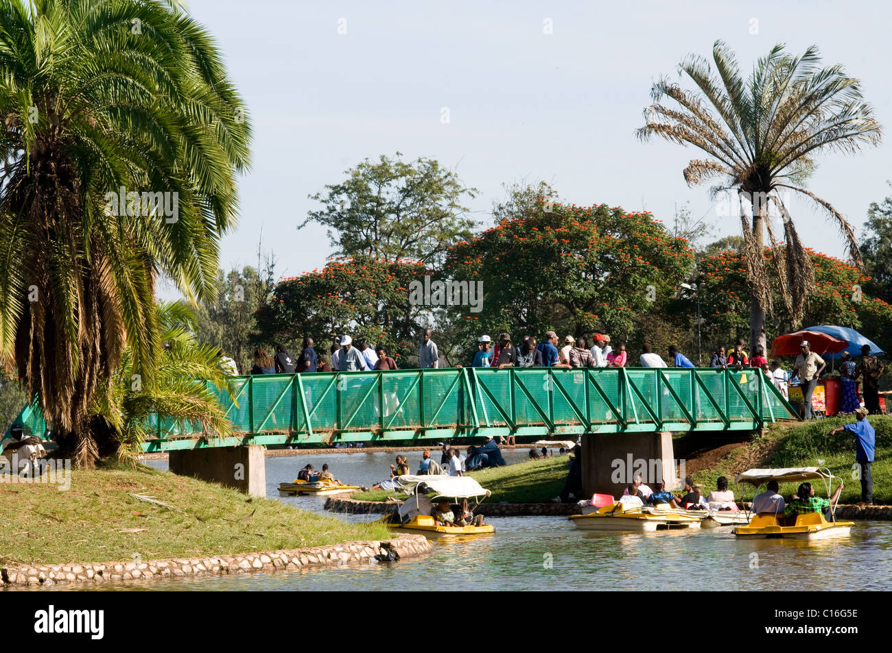 uhuru park scene nairobi kenya nairobi kenya Stock Photo - Alamy