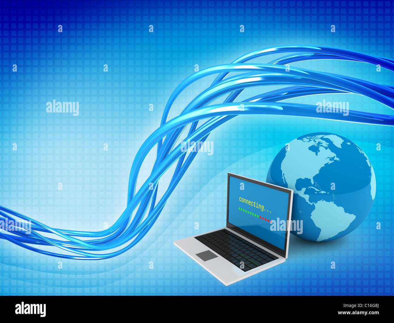 Internet globalization concept on abstract background Stock Photo - Alamy