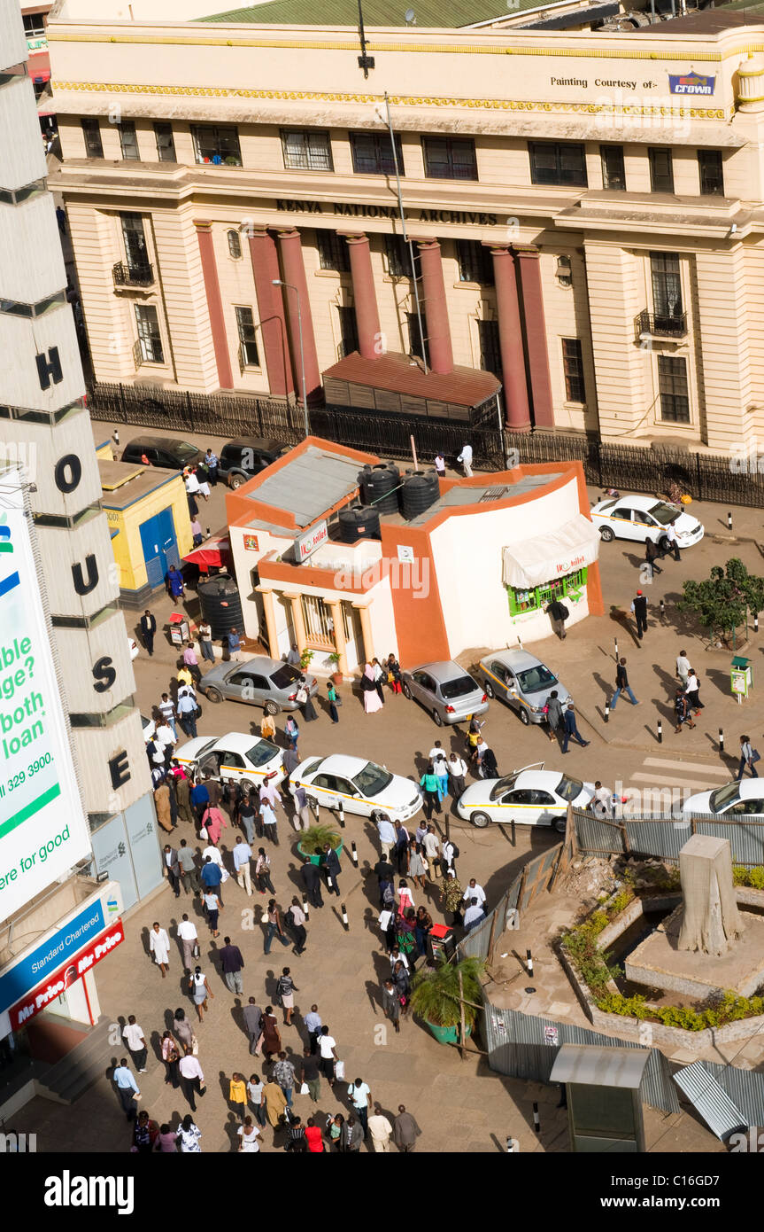 Nairobi aerial city centre hi-res stock photography and images - Alamy