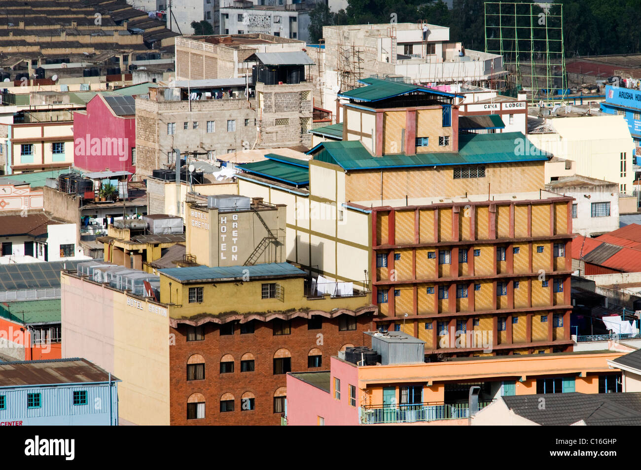 Nairobi aerial city centre hi-res stock photography and images - Alamy