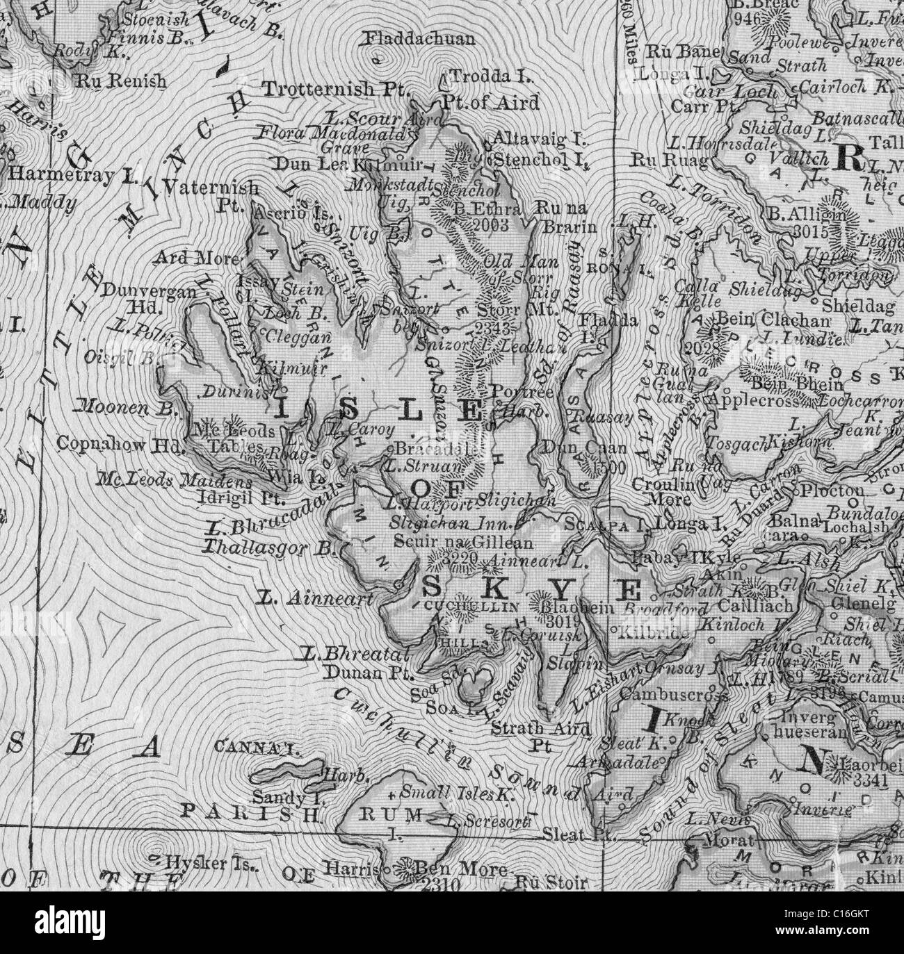 Old map isle skye from Black and White Stock Photos & Images - Alamy Old map isle skye from Black and White Stock Photos & Images - Alamy