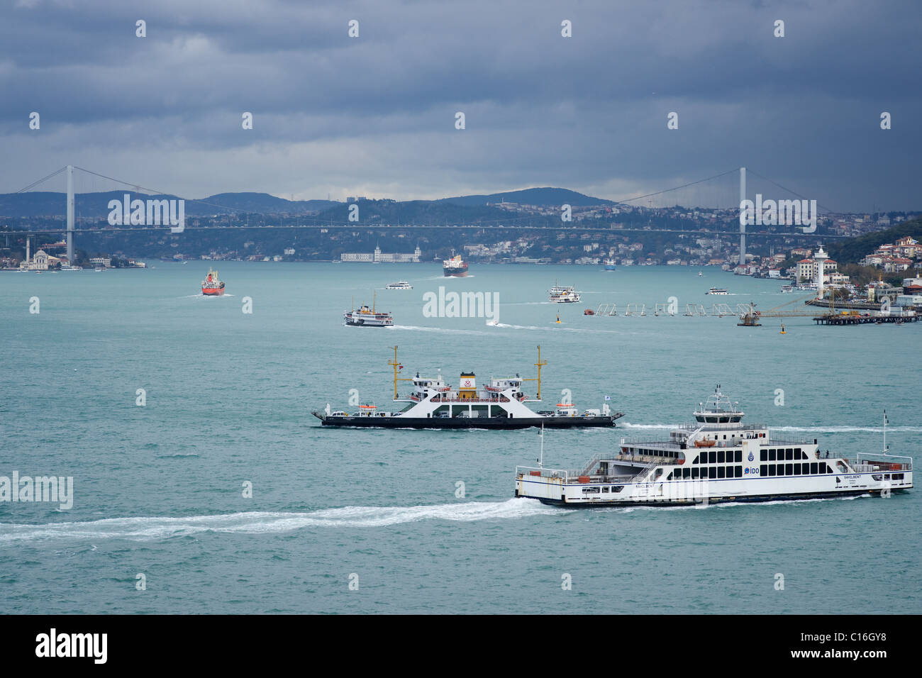 sea panorama, Istanbul, Turkey Stock Photo - Alamy