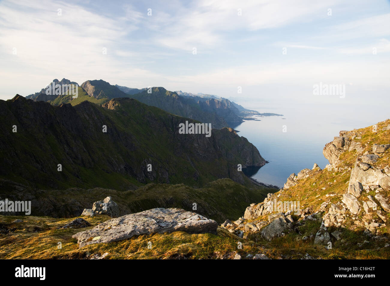 Moskenes island, Lofoten Islands, Norway Stock Photo - Alamy