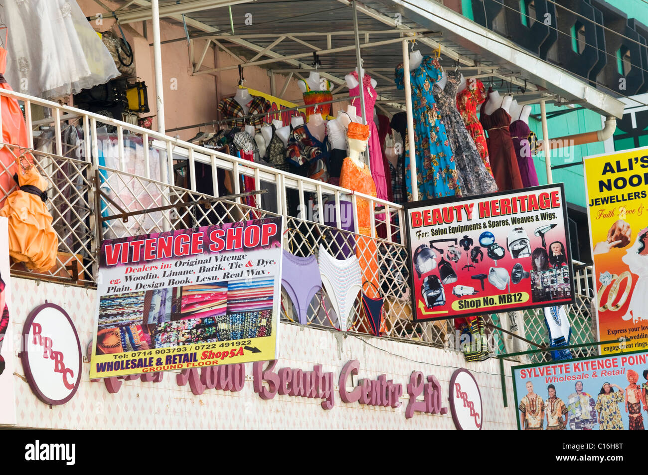 Shop in River Road nairobi kenya Stock Photo - Alamy