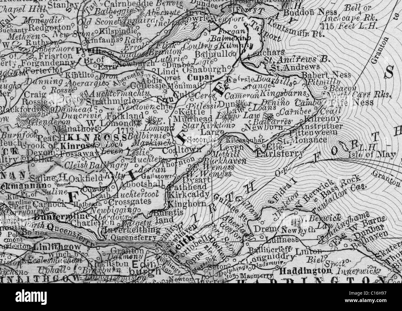 Firth Of Forth Scotland Map - United States Map