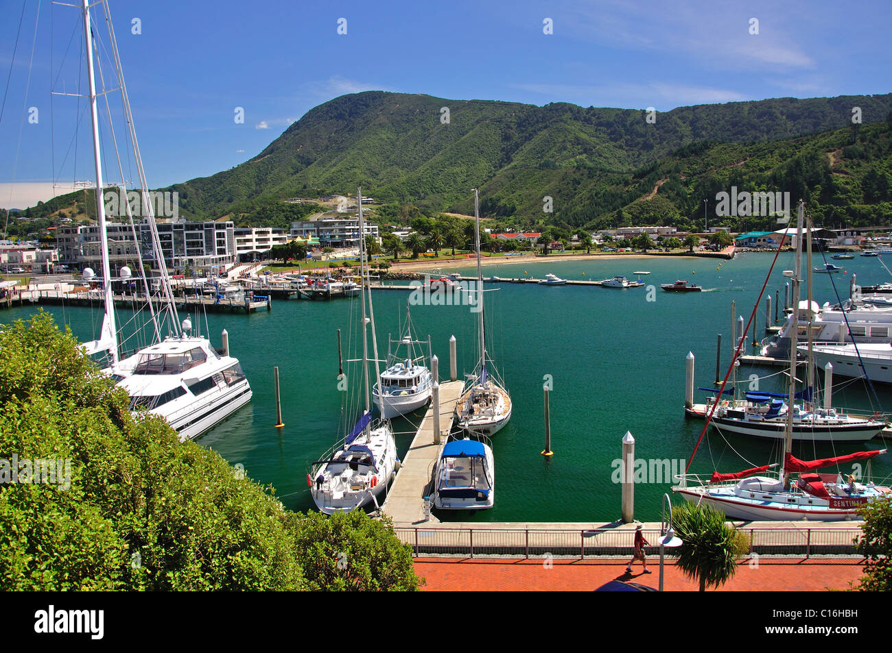 Picton marina new zealand hi-res stock photography and images - Alamy