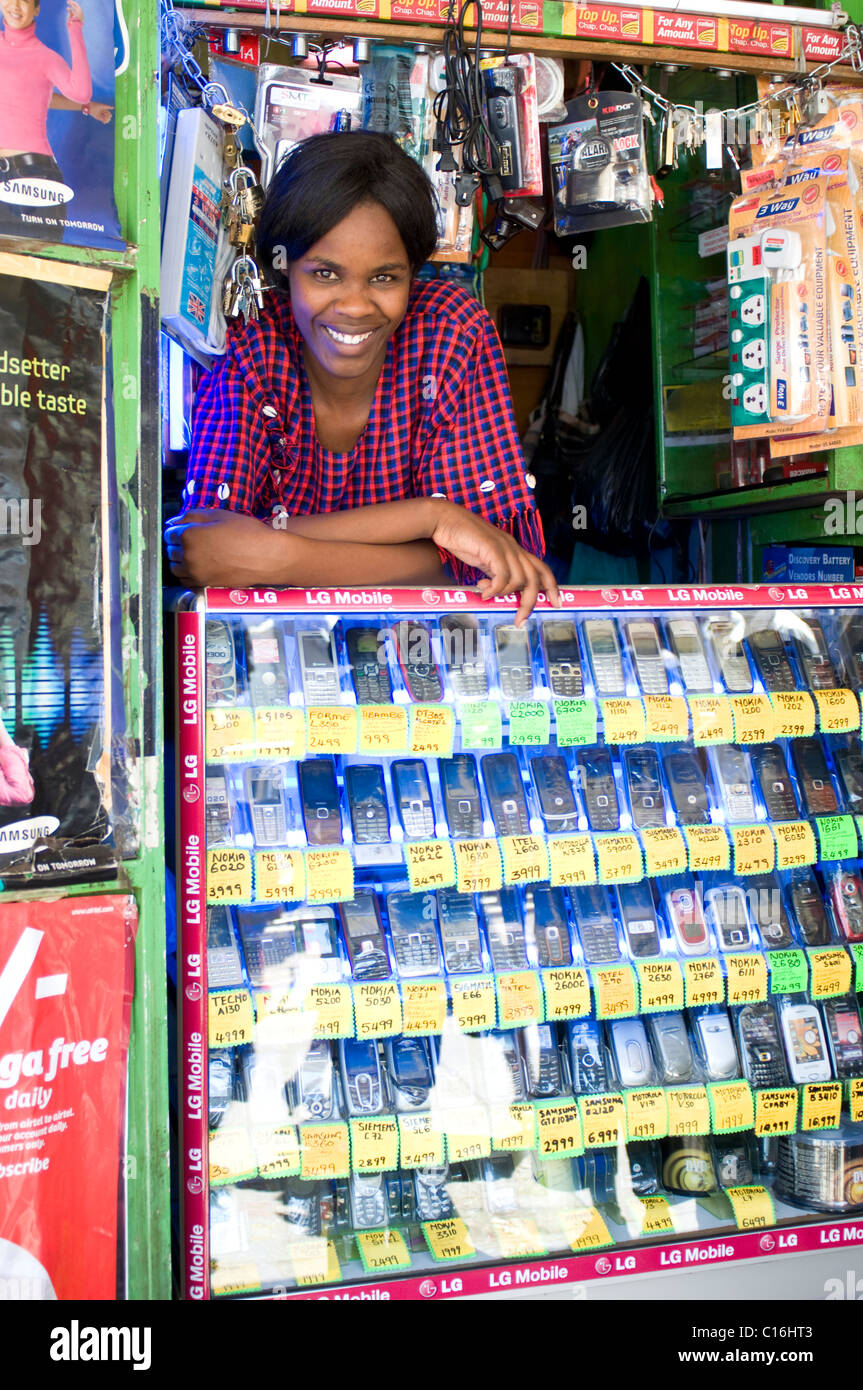 Mobile phone shop, Tom Mboya Avenue nairobi kenya Stock Photo - Alamy