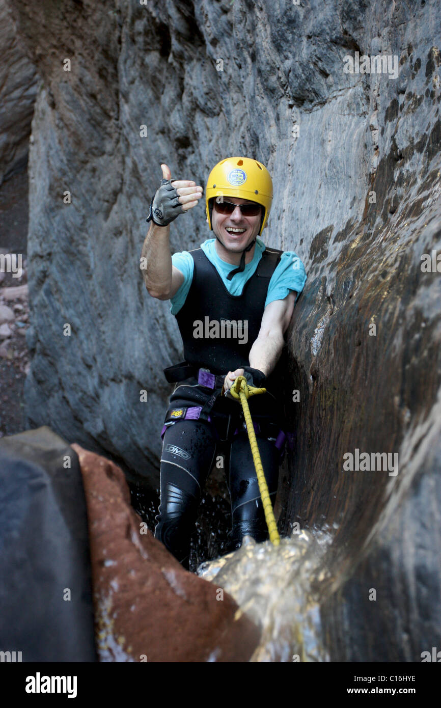 Canyoning harness hi-res stock photography and images - Alamy