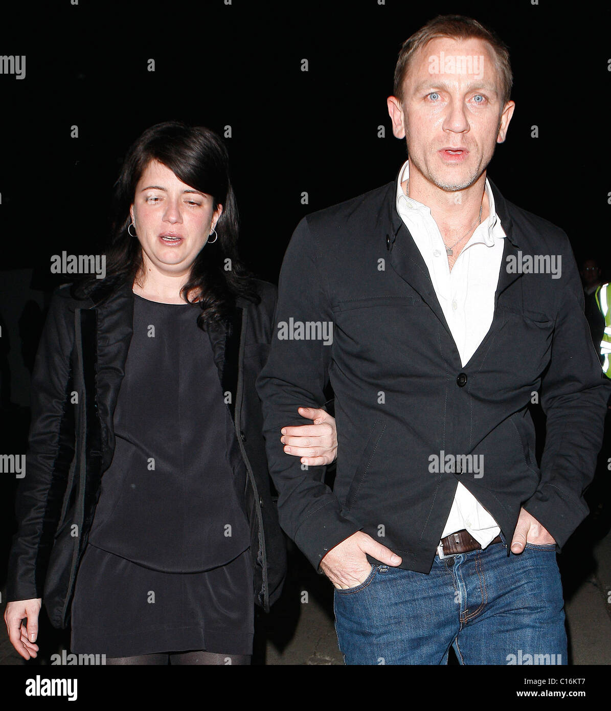 Daniel Craig and guest leave the Women in Film's 2nd Annual pre-Oscar ...