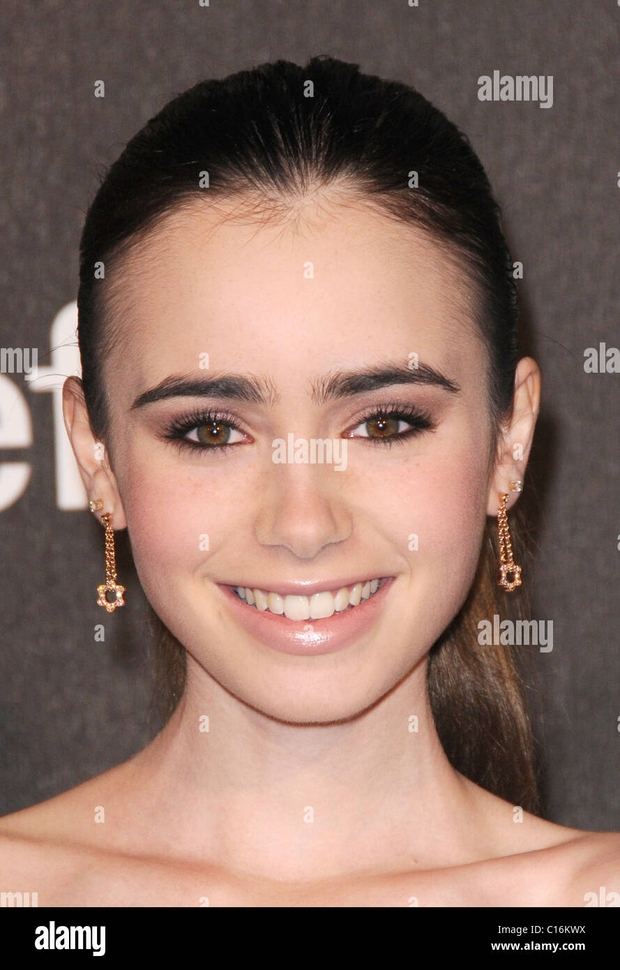 Lily Collins The Montblanc Signature for Good Charity Gala held at the ...