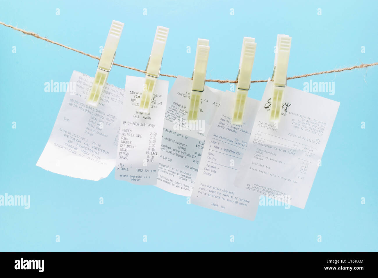 The receipts hi-res stock photography and images - Alamy