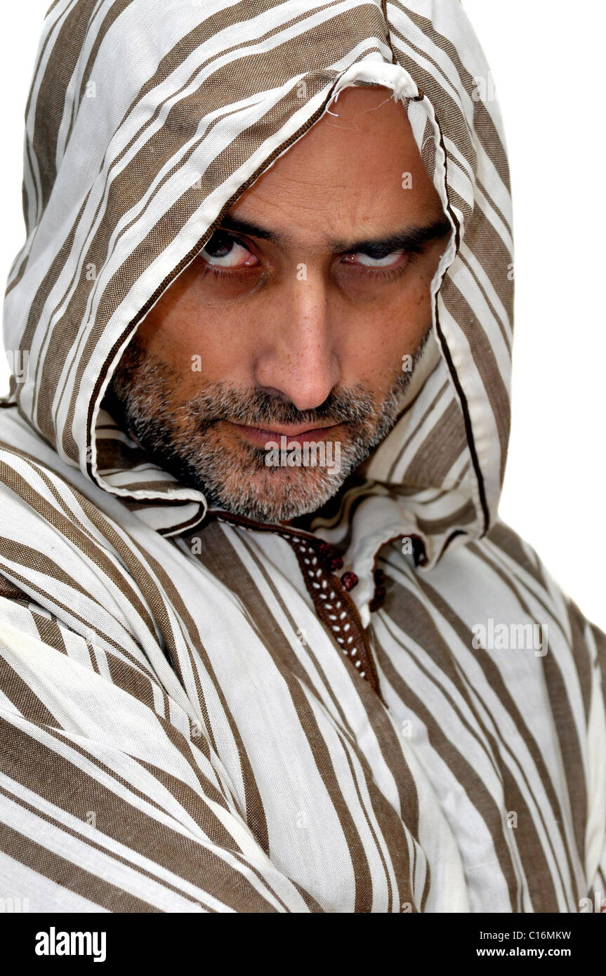 Arabic man isolated in white Stock Photo - Alamy