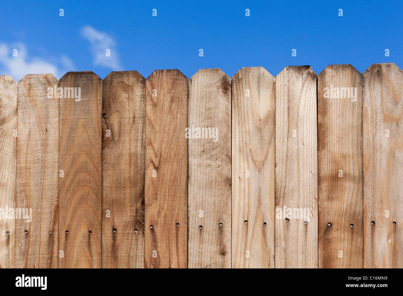 Wood Planks in a row Stock Photo - Alamy