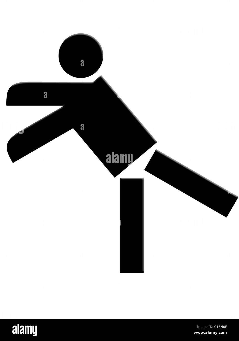 Black figure graphic hi-res stock photography and images - Alamy