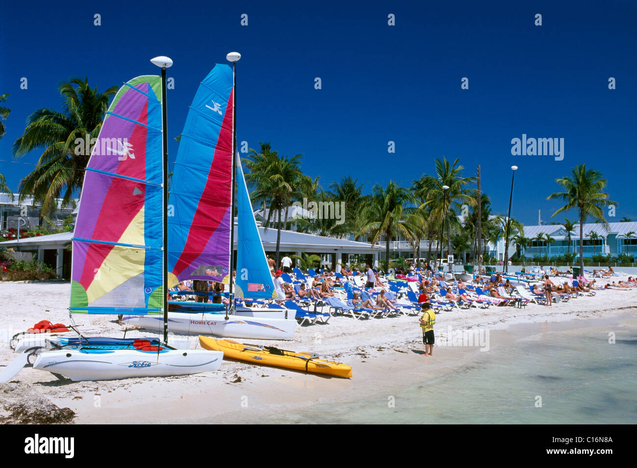 South Beach, Key West, The Keys, Florida, USA Stock Photo - Alamy