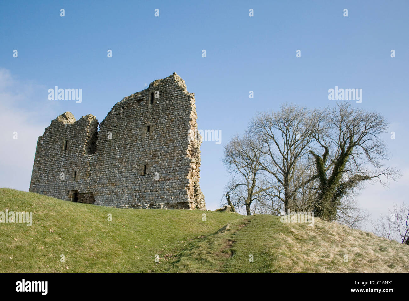 Thirlwall castle near Greenhead in Northumberland Stock Photo - Alamy