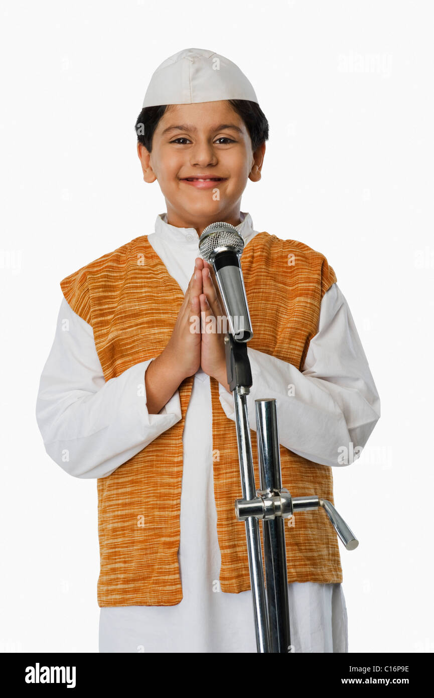 Child giving speech hi-res stock photography and images - Alamy