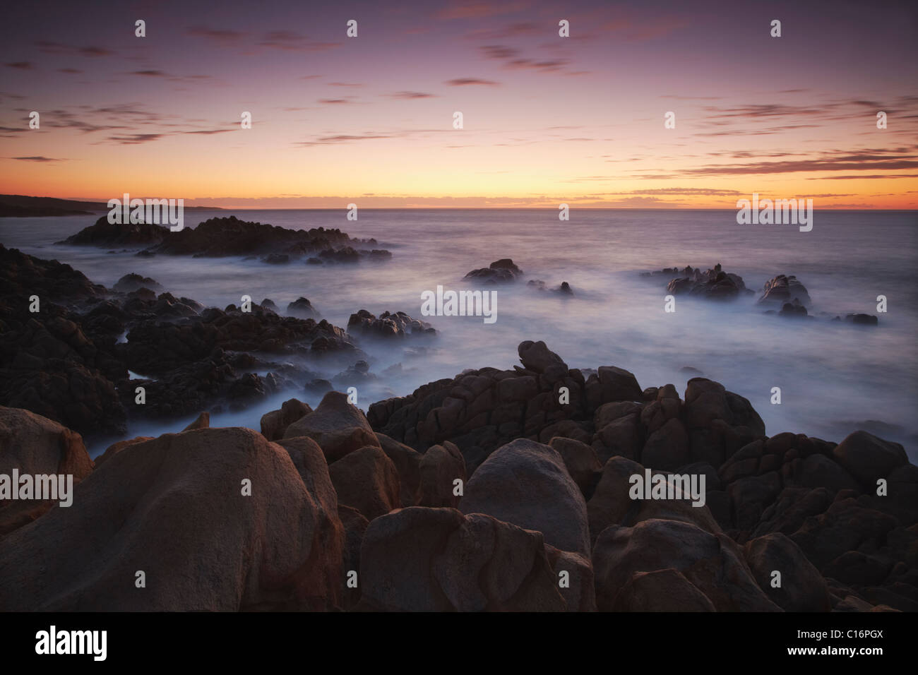 Canal Rocks at sunset, Leeuwin Naturaliste National Park, Yallingup ...