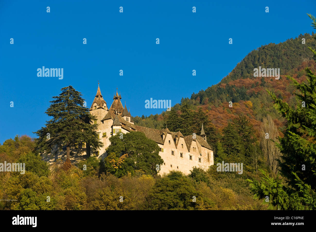 Enn Palace, Montan, Province of Bolzano-Bozen, Italy, Europe Stock ...