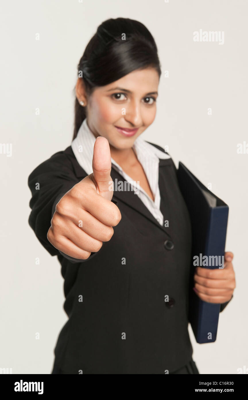 Holding a good luck sign hi-res stock photography and images - Alamy