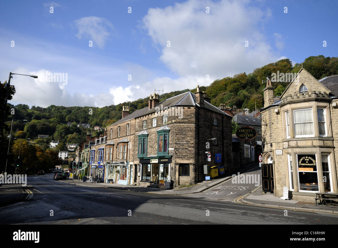 Matlock Bath, Derbyshire, England Stock Photo - Alamy