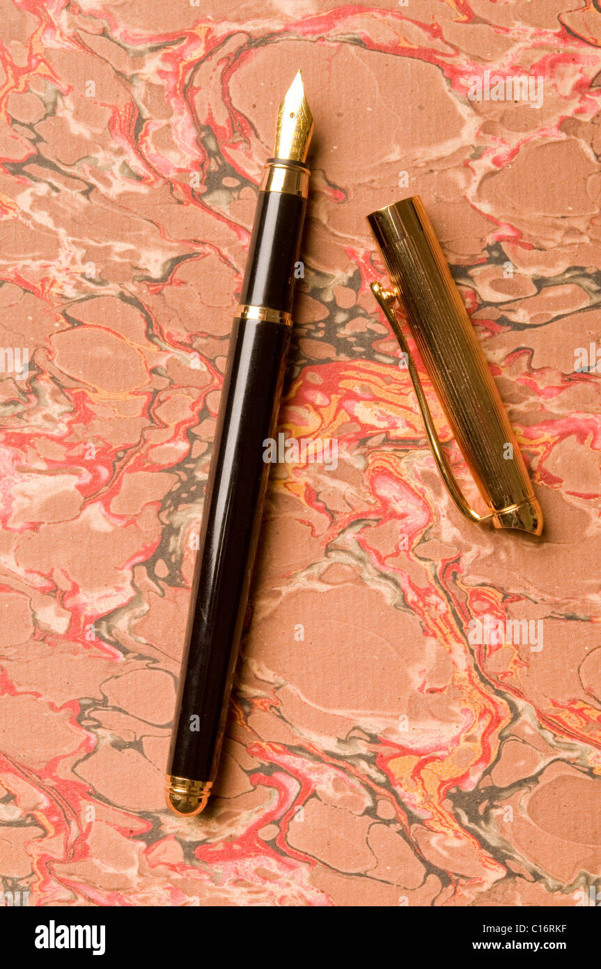 classical fountain pen Stock Photo - Alamy
