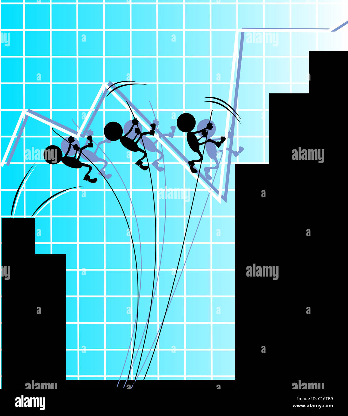 graph and pole-vault jumping Stock Photo - Alamy