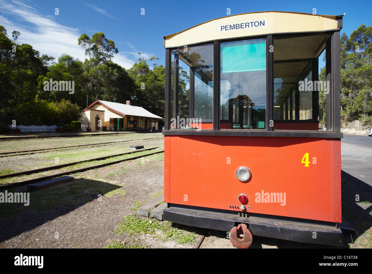 Pemberton tramway hi-res stock photography and images - Alamy