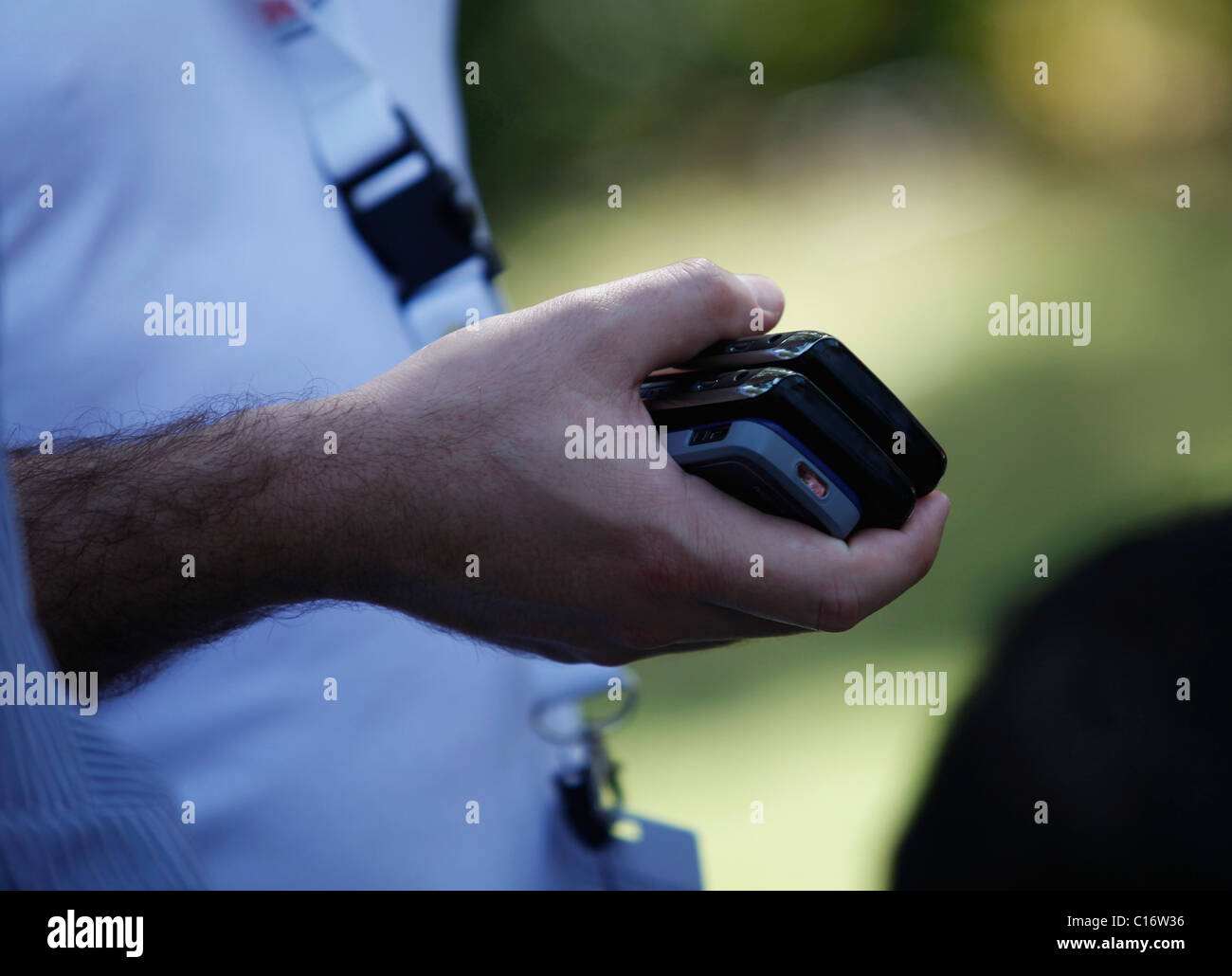 Phone symbolically hi-res stock photography and images - Alamy