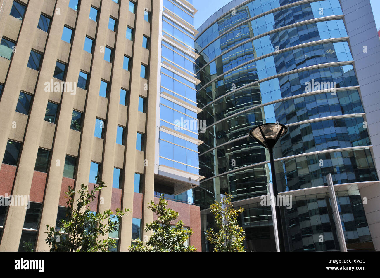 modern buildings, Santiago, Chile, South America Stock Photo - Alamy