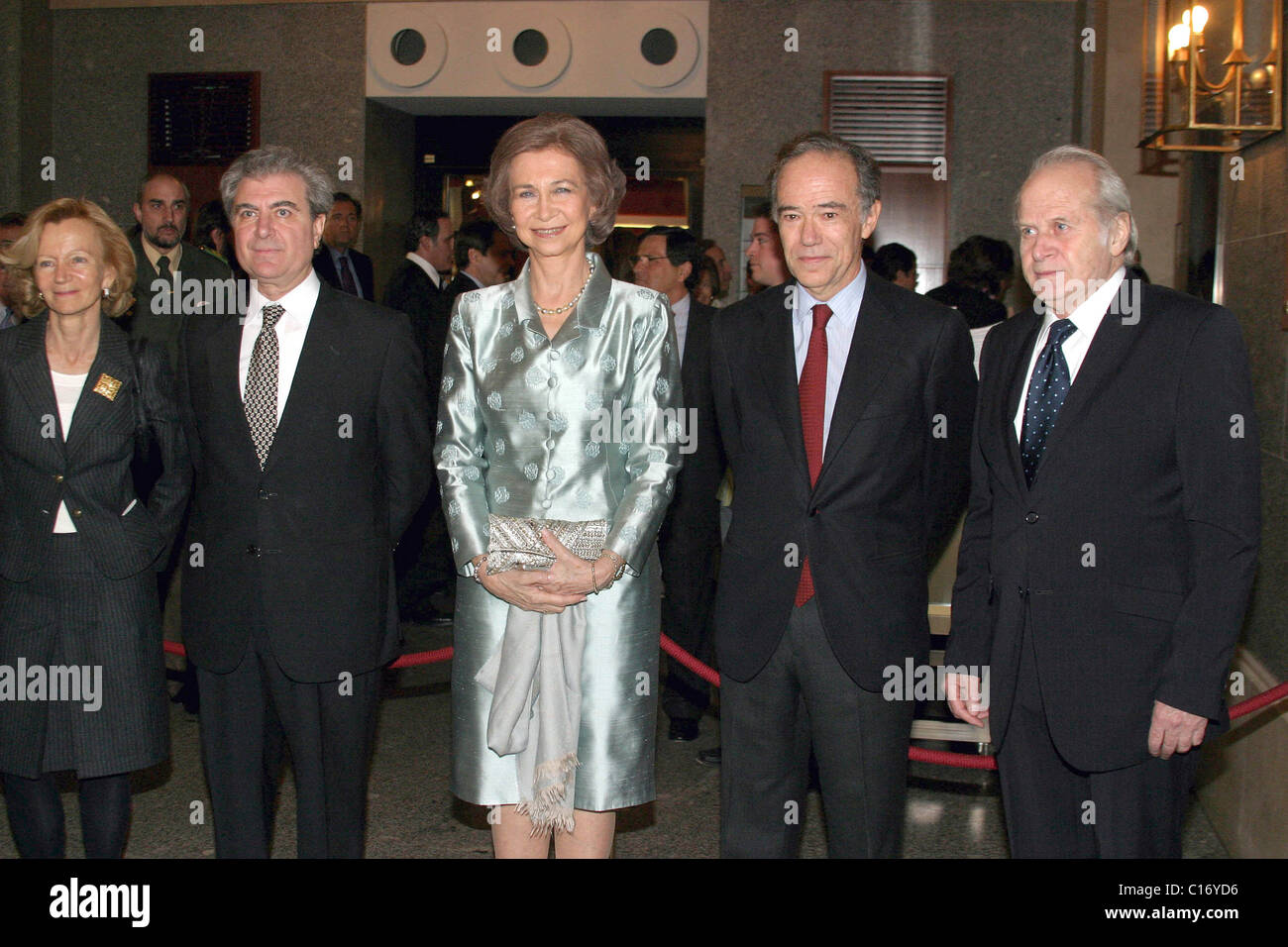Queen Sophia of Spain attends the Tannhauser Opera Madrid, Spain - 14. ...