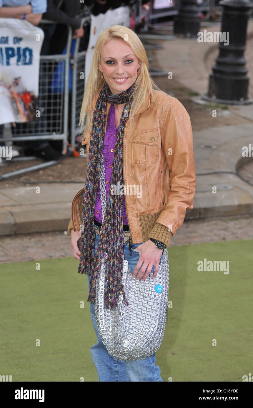 Camilla Dallerup 'The Age of Stupid' UK film premiere held at Leicester ...