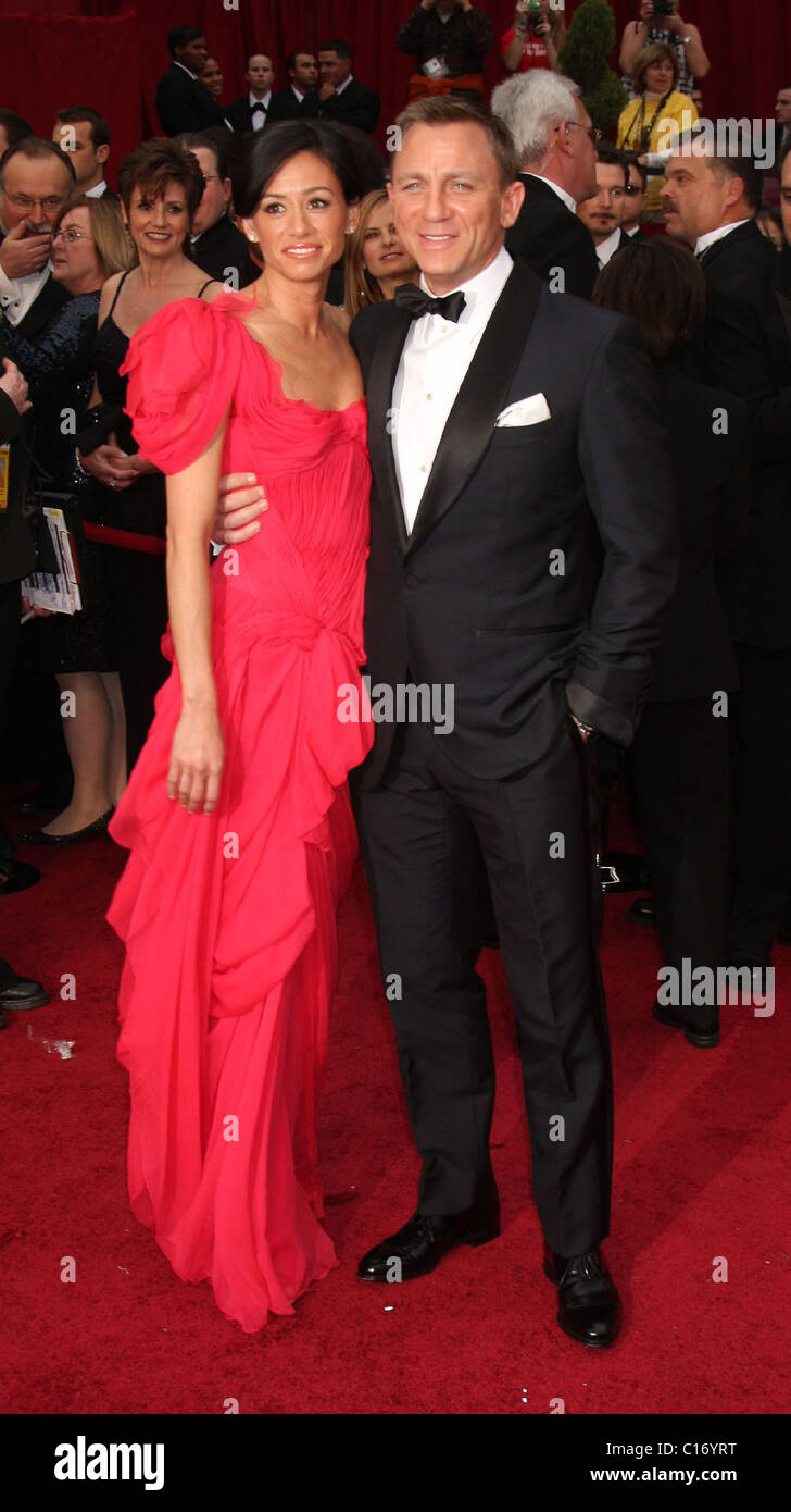 Daniel Craig and Satsuki Mitchell The 81st Annual Academy Awards ...