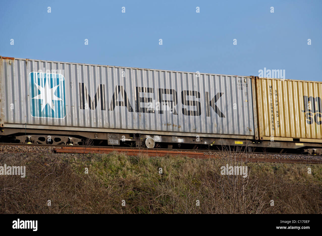 Maersk sealand container hi-res stock photography and images - Alamy