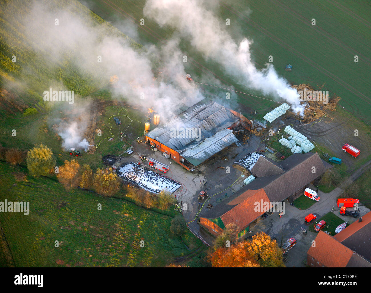 Aerial fire hi-res stock photography and images - Alamy