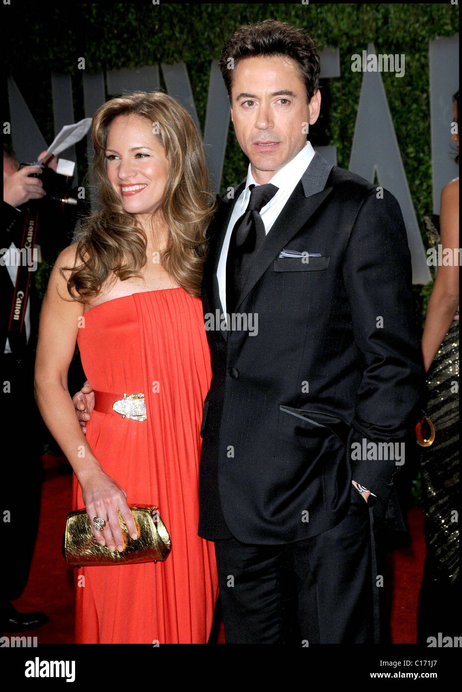 Robert Downey Jr and wife Susan Levin The 81st Annual Academy Awards (Oscars) - Vanity Fair ...