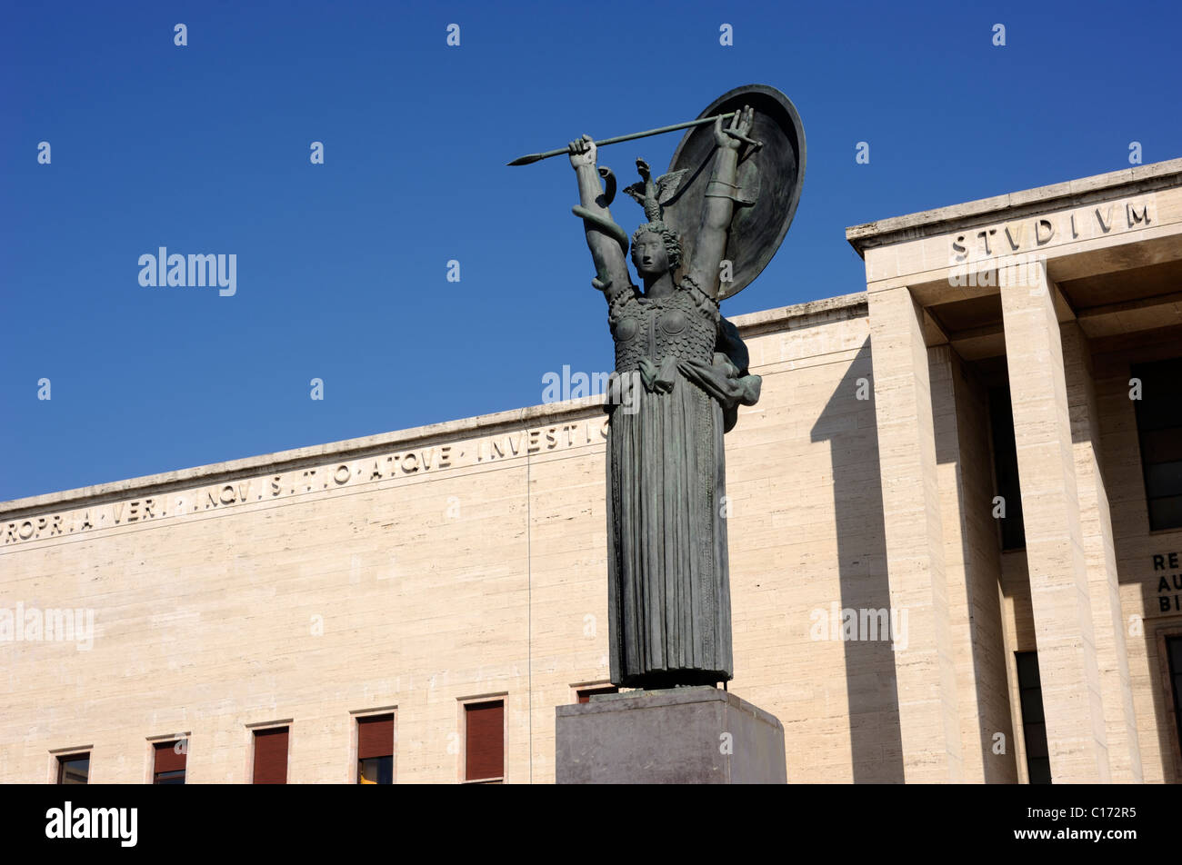 Minerva statue hi-res stock photography and images - Alamy