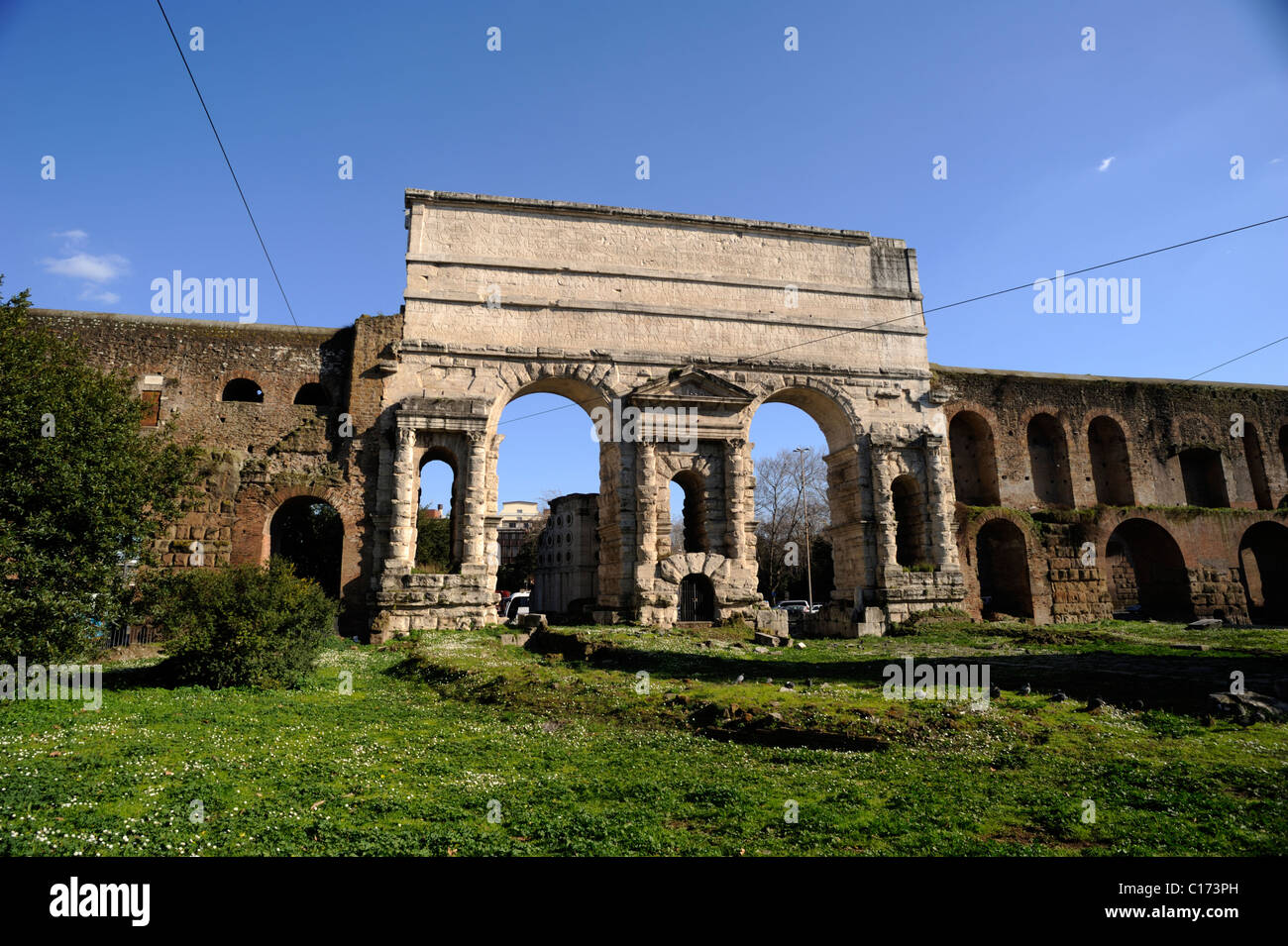 Porta maggiore gate in rome hi-res stock photography and images - Alamy
