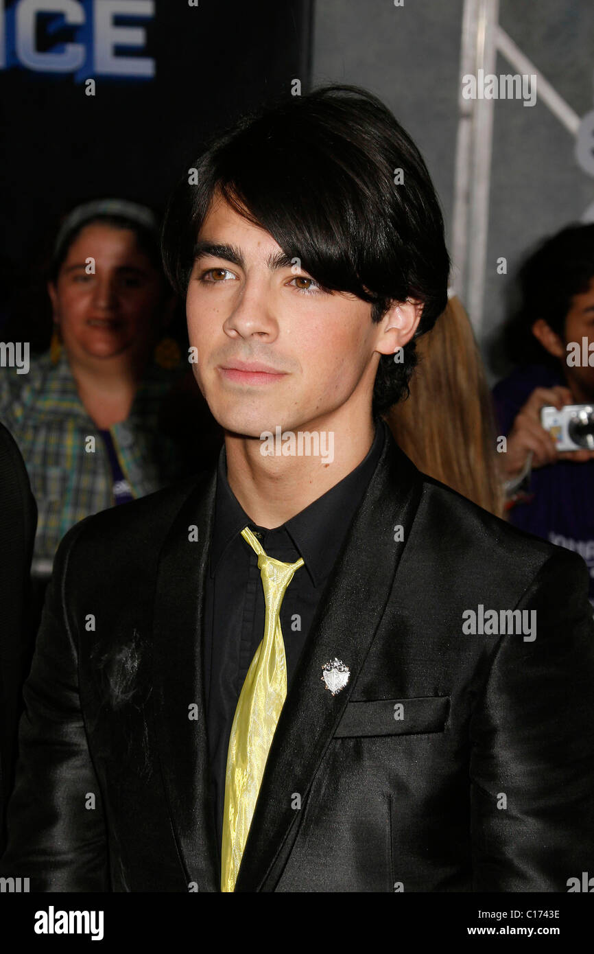Joe Jonas of the 'Jonas Brothers' Los Angeles Premiere of 'Jonas ...