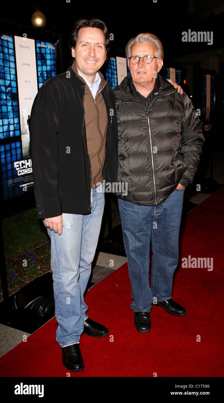 Ramon Estevez, Martin Sheen World Premiere of 'Echelon Conspiracy' held ...
