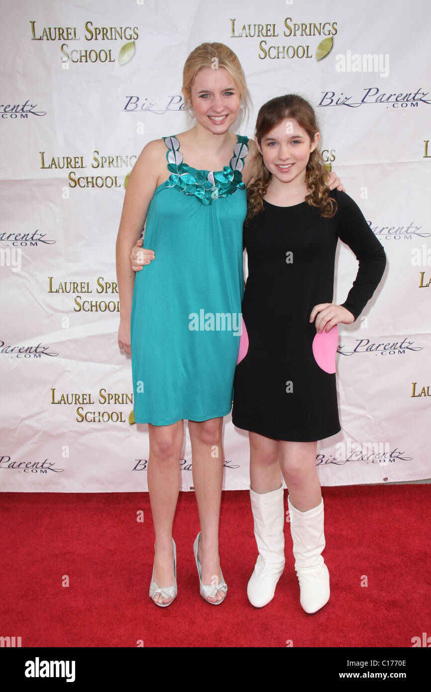 Madison and Mia Ford The BizParentz Foundation's 5th Annual CARE Awards ...