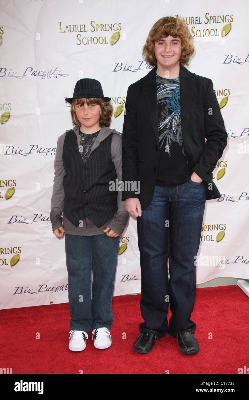 Mason and Hayden Bromberg The BizParentz Foundation's 5th Annual CARE ...