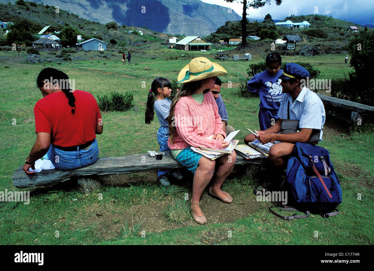 France Reunion Island (French overseas department) cirque of Mafate ...