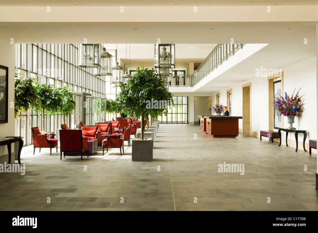 German health spa and resort in Westfalia Stock Photo - Alamy