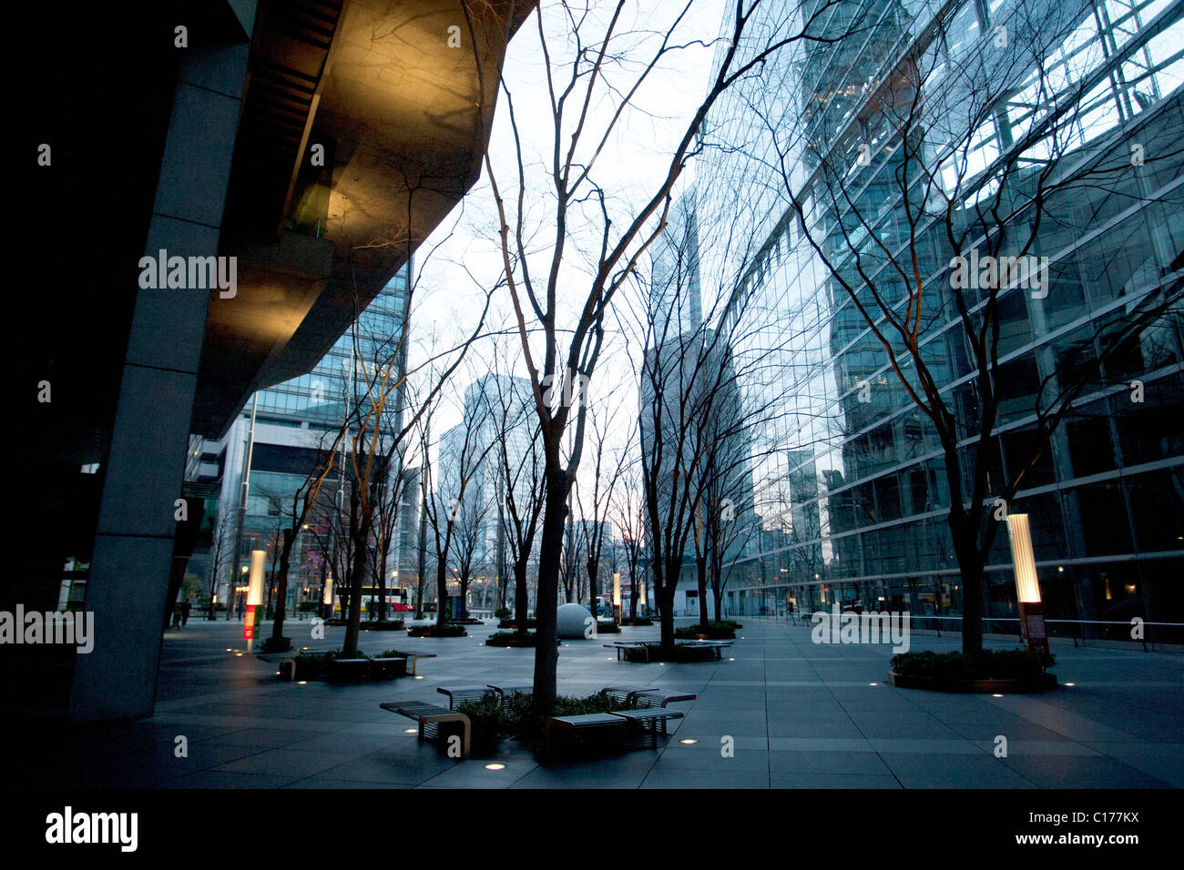 Tokyo International Forum in the early morning Stock Photo - Alamy