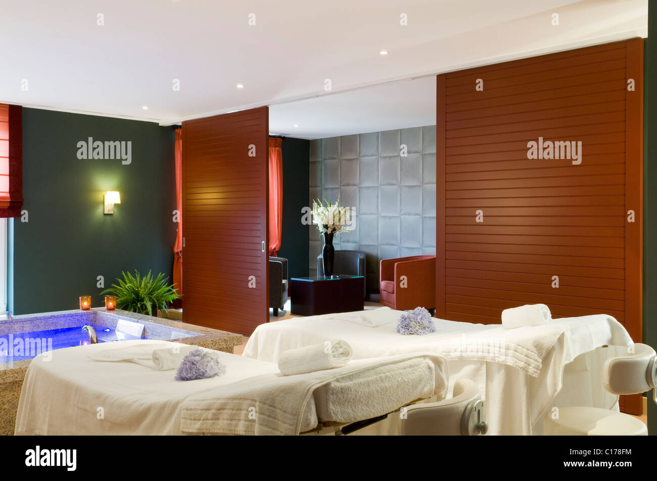 German health spa and resort in Westfalia Stock Photo - Alamy