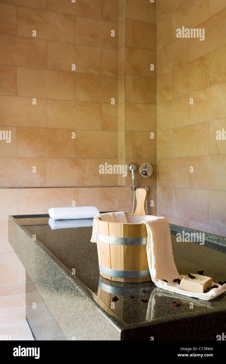 German health spa and resort in Westfalia Stock Photo - Alamy