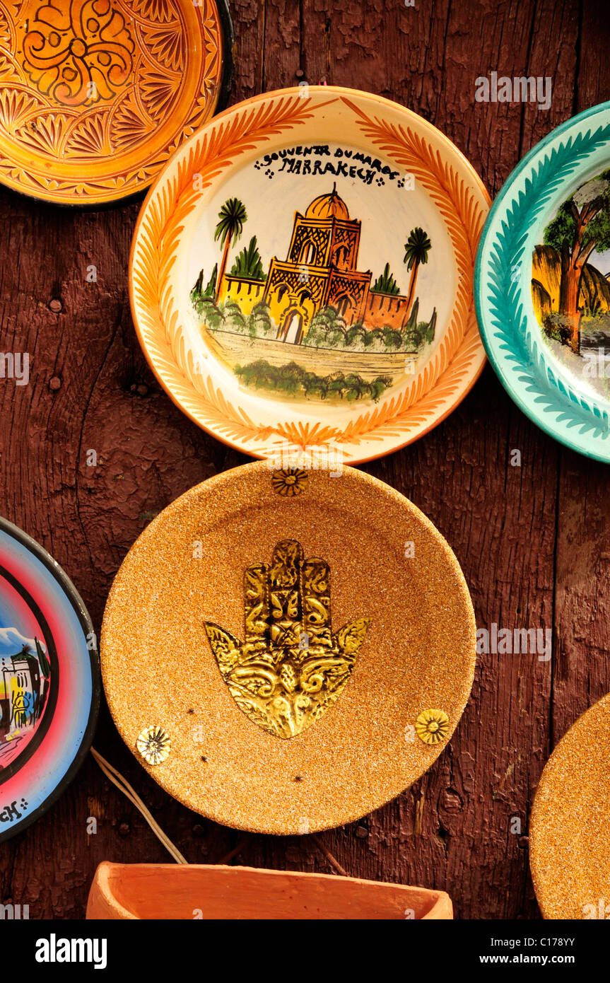 Moroccan plates hi-res stock photography and images - Alamy