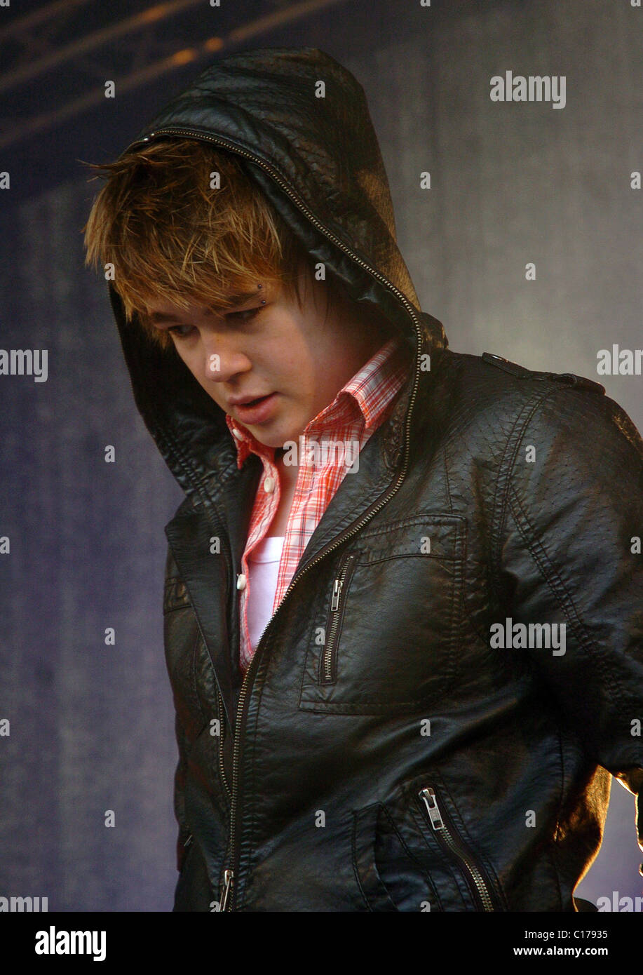 Eoghan Quigg performing at Custom House to celebrate St Patrick's Day ...